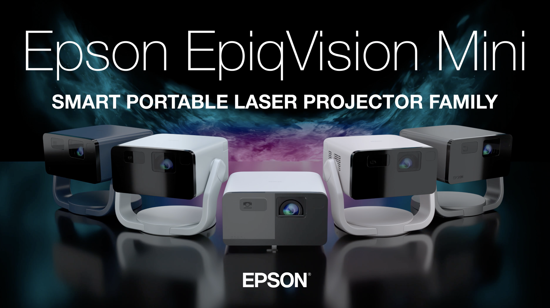 New Epson EpiqVision Mini Family of Smart Portable Laser Projectors Offer Big Screen Viewing for ...